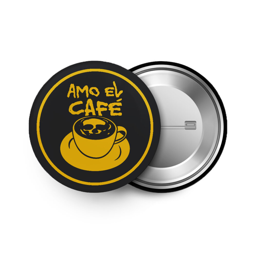 AMO EL CAFÉ – Pin – GRILLO CORP.®